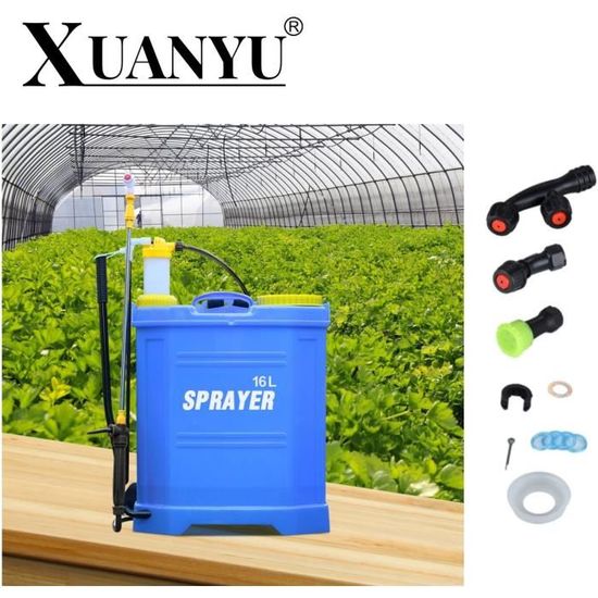 Pulvérisateur à dos - XUANYU - Capacité 16 litres - Bleu - Cdiscount Jardin
