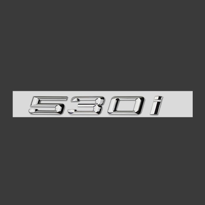 Logo 530i BMW Autocollant Coffre Arrière Emblème Badge insigne Sticker ...