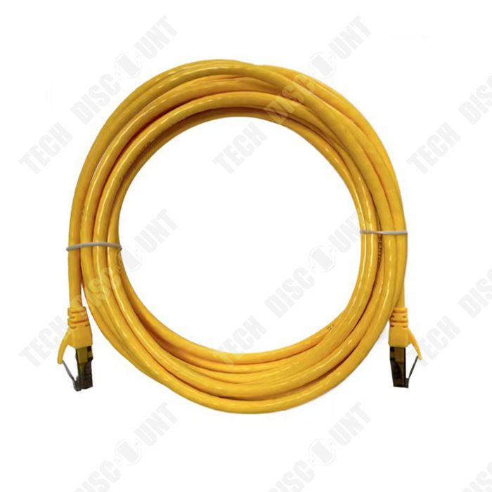 Câble réseau RJ45 - TD® - 100m - Câble blindé UTP - Quadruple torsade ...