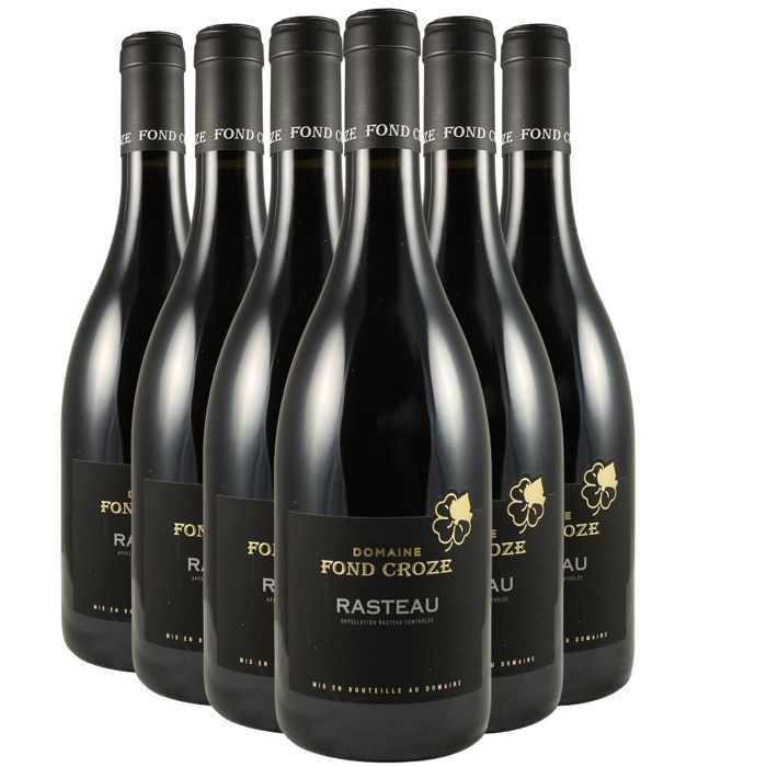 Domaine Fond Croze Rasteau 2021 - Vin Rouge de la Vallée du Rhône ...