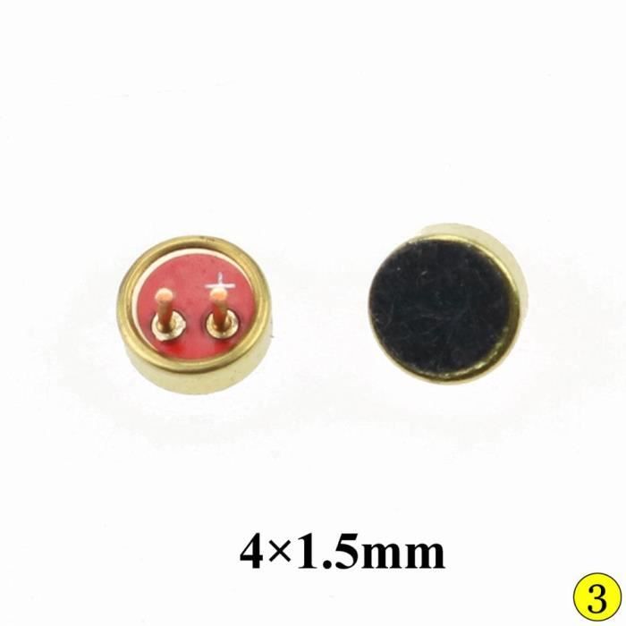N ° 3 Microphone À Condensateur Électret Capsule MICRO 2pin - Cdiscount ...
