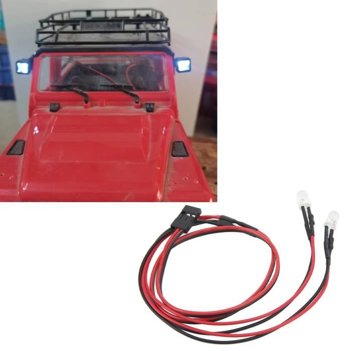 Projecteurs Led Rc Phare De Voiture Rc À Lumière Blanche Haute ...