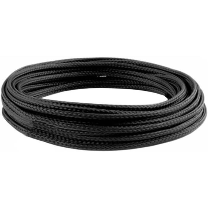 6Mm Gaine Câble Tressée Extensible Pet Manchon De Câble Fil Rangement ...