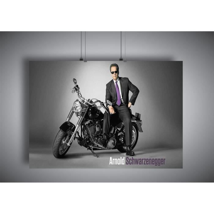 Poster arnold schwarzenegger Smoking terminator légende wall art - A3 ...