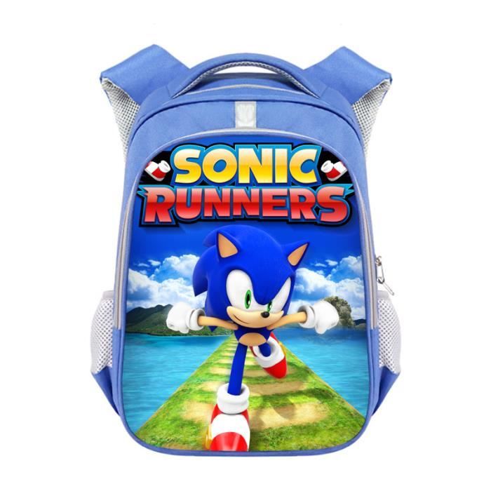 Sonic Sonic Boom Student Backpack Cartoon Backpack Sac d'école ...