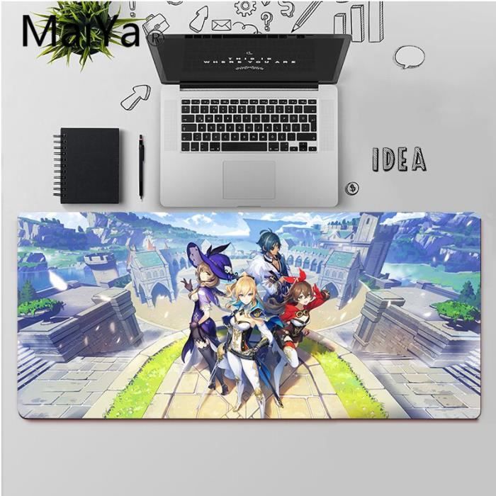 Maiya Top qualité Genshin Impact gamer tapis de jeu tapis de souris ...