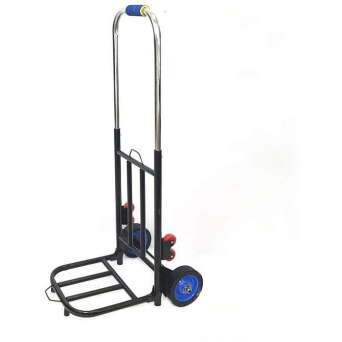 Diable Chariot de Courses À roulettes en Acier avec Roues avec Surface ...