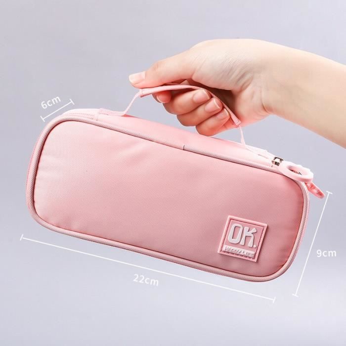 Trousse scolaire,Trousse à crayons créative avec planche à écrire, étui ...