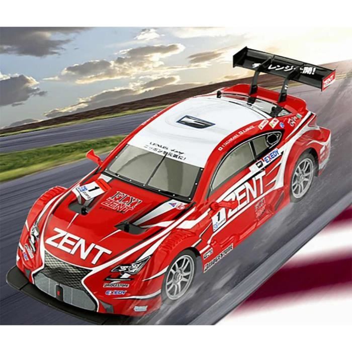 Couleur LEXUS rouge Voiture de course RC Drift 4WD 2.4G, 58 km-h, super ...