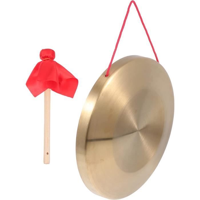 Cuivre Main Gong Gong Opéra Percussion Instruments avec Marteau[761 ...