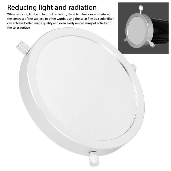 ETO- Film solaire filtrant Film Filtrant Solaire pour Télescope, pour ...