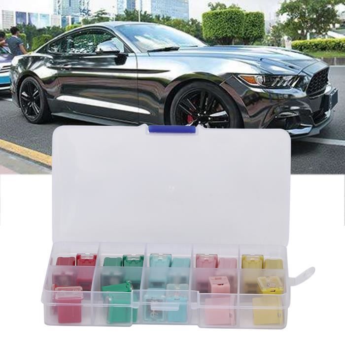 Dioche Fusible automatique Qiilu Fusible de voiture, 20pcs Rectangle ...