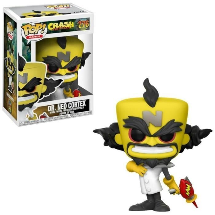 Figurine - FUNKO - Dr Neo Cortex - Crash Bandicoot - 10cm - Vinyle ...