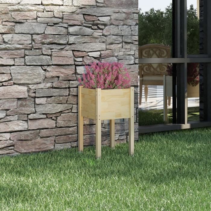 1788|BEL-ACHAT* Bac à fleurs de luxe - Jardinière d'extérieur 40x40x70 ...