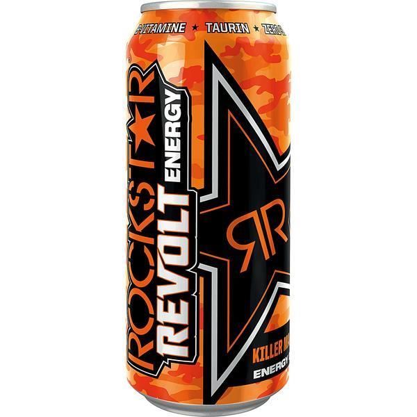 Rockstar Energy Drink Killer Revolt Mandarin 0,5l (Pack de 12 ...