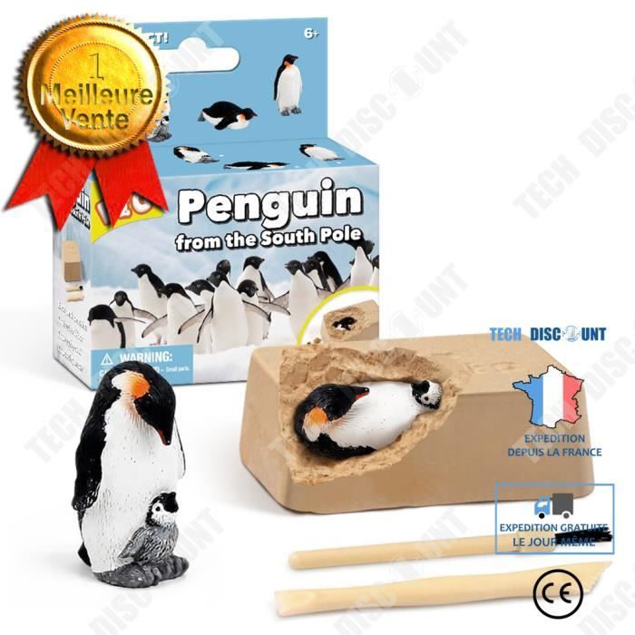 Jouet éducatif - TD® - Dig Penguin - Exploration de trésor - Résine - 7 ...