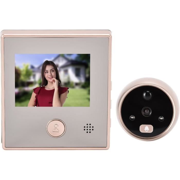 Sonnette Vidéo Intelligente Avec Caméra Grand Angle Et Vision Nocturne ...