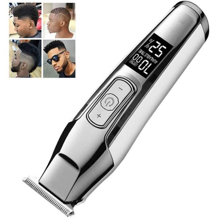 Lcd Tondeuse À Cheveux Professionnel De Coiffure Hommes D'Affichage ...