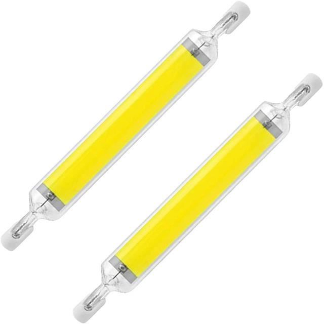 Ampoule,Warm White-50W 118MM-110V--Tube de verre LED COB super lumineux ...