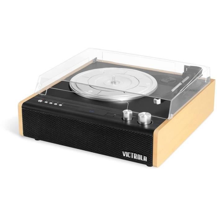 Platine vinyle - Victrola - VTA72 - Bluetooth - Ultra compacte - Bamboo ...