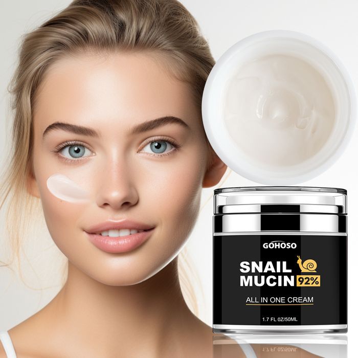 Soins de la peau escargot Mucus crème pour le visage raffermissant ...
