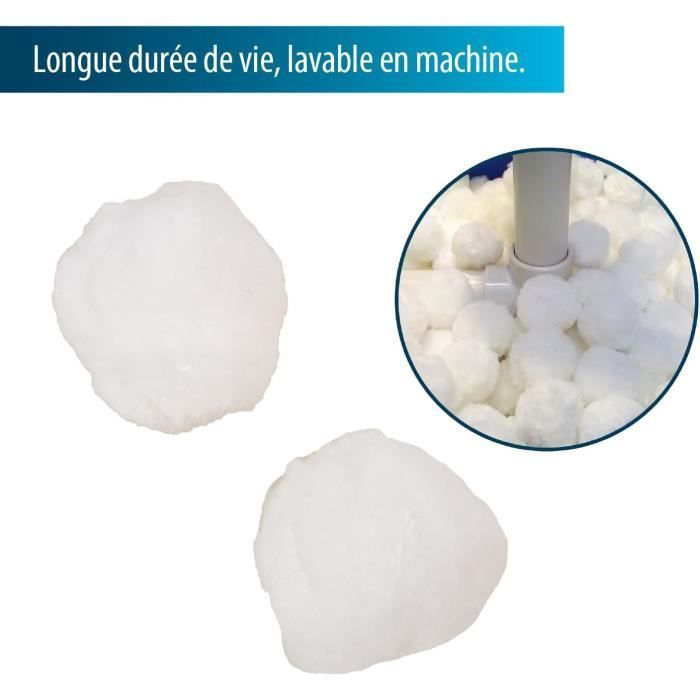 AquaForte Aqualoon Média filtrant 700gr, Alternative au sable ou aux ...