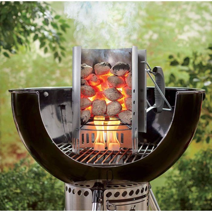 Allume-feu barbecue/cheminée 30x19cm - Poignée sécurité, allumage ...