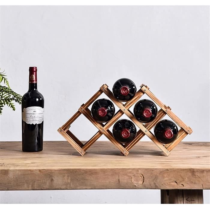 Porte-Vine Pliable, Porte-Vin Pliable Robustable, Porte-Bouteille En ...