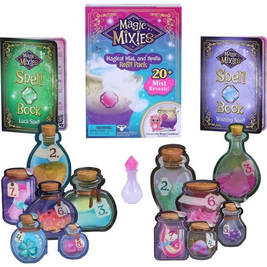 Recharge My Magic Mixies - MOOSE TOYS - Sorts magiques et ingrédients ...