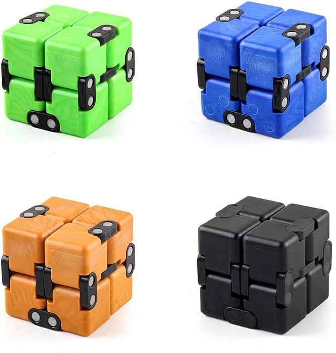 Fidget Cube Toys, Cube Infini Anti Stress, Jouet de Fidget Cube Infini ...