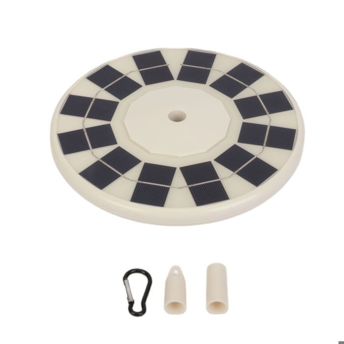 Lumière de Mât de Drapeau Solaire 128 LED 3,6W, Éclairage Drapeau ...