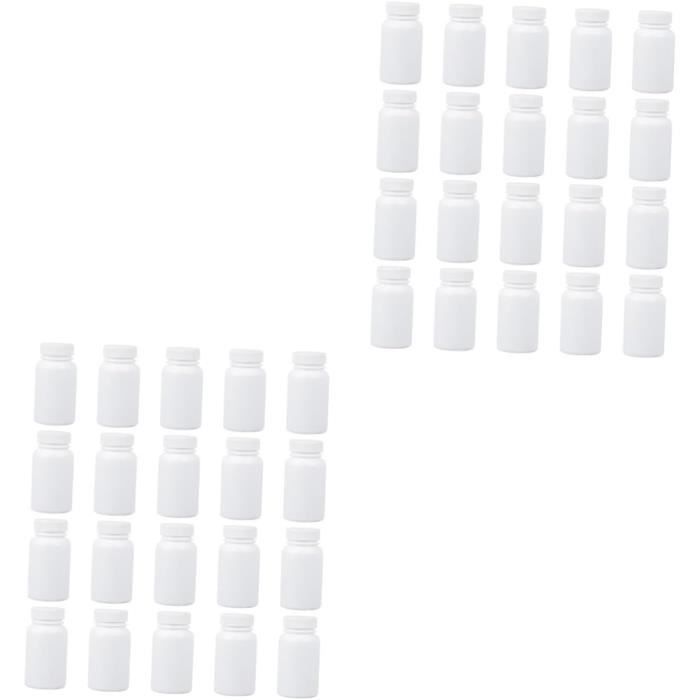 40 Pièces Flacon De Médicament Mini Sac À Main Transparent Portefeuille ...