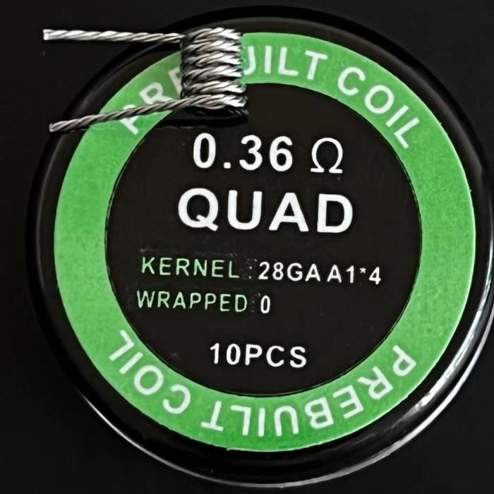 Guide tronconneuse,Bobines Préfabriquées d'Alien Clapton Fusionné,Fil Chauffant MTL RTA ...