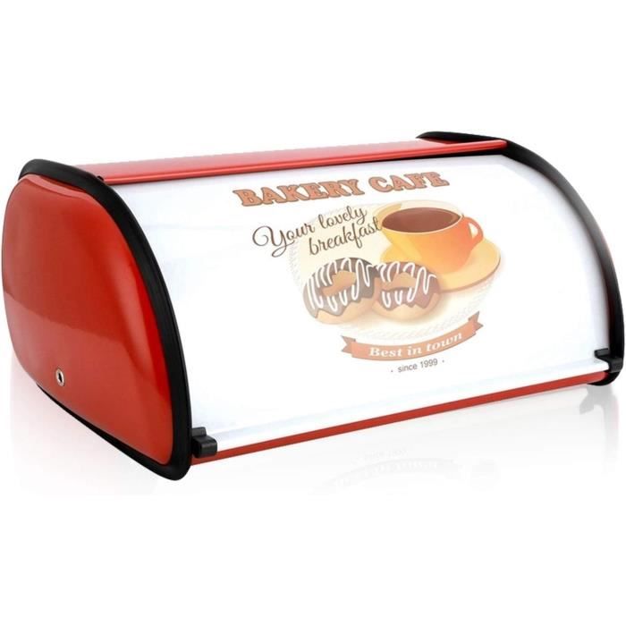 Boite A Pain Vintage Bread Box Storage Huche A Pain Moderne Boîte À ...