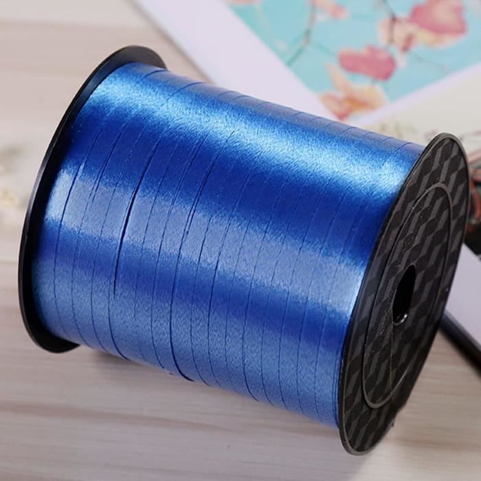 Ruban Bolduc Bleu Marine(457m x 5mm) Ruban Ballon pour Artisanat et ...