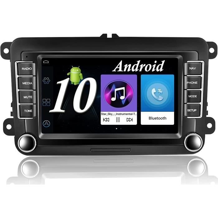 An oid 10 Autoradio pour VW Golf 5 6 Passat Polo T5 Tiguan Caddy Seat ...