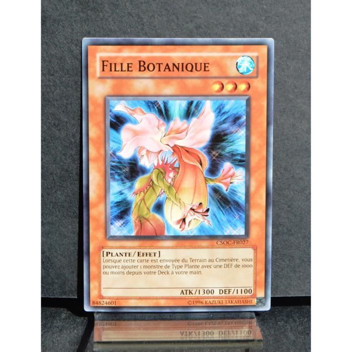 Carte YU-GI-OH CSOC-FR027 Fille Botanique NEUF FR - Cdiscount Jeux - Jouets