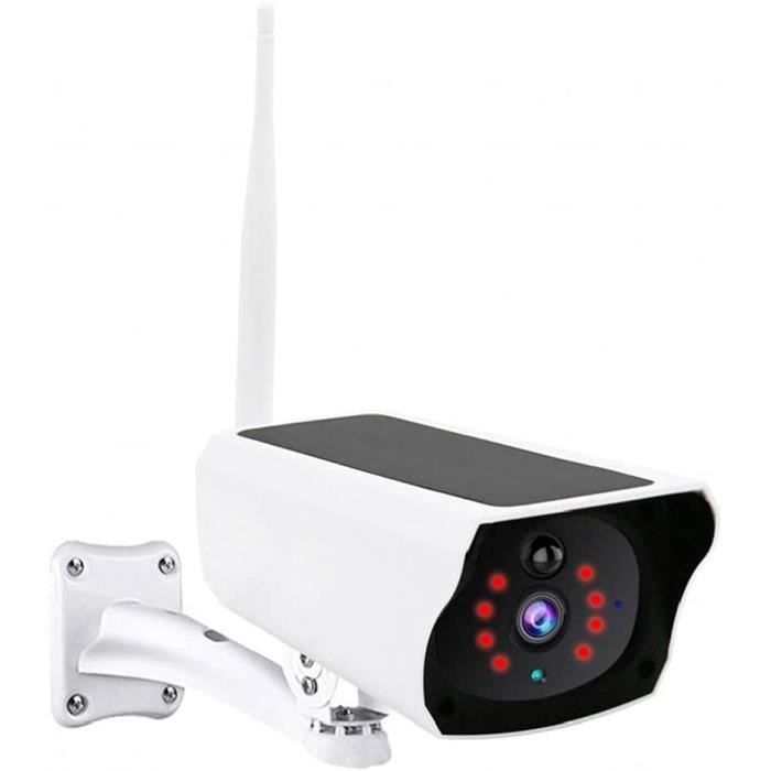Panneau Solaire Caméra De Sécurité Sans Fil Batterie 1080P Hd Wifi Ip ...