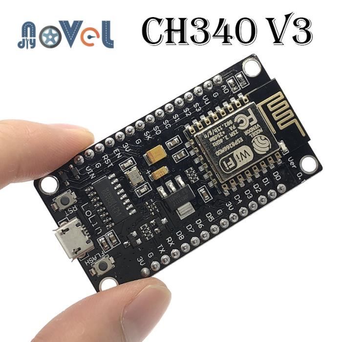 Nodemcu v3 ch340 - Module Sans Fil Nodemcu V3 Ch340 Lua, Circuit ...