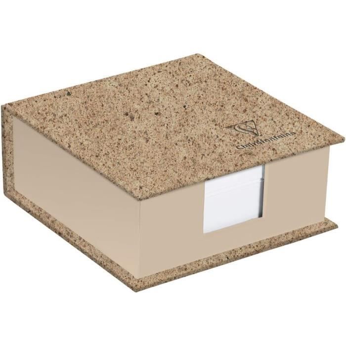 83530C - Un Bloc Cube En Carton Recouvert De Papier À Base De Coques De ...