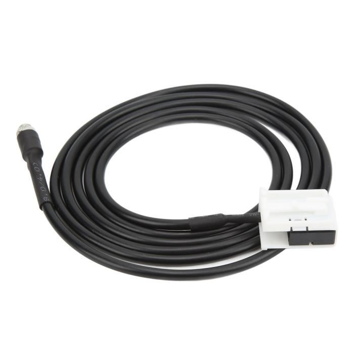 Dilwe adaptateur de fil de musique AUX Adaptateur de fil de câble AUX ...