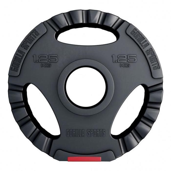 Disque musculation olympique avec poignées 50/51 mm - Cdiscount Sport