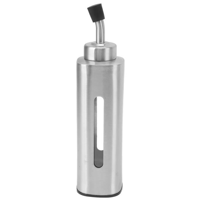 KEENSO Bouteille de distributeur d'huile en acier inoxydable Récipient ...