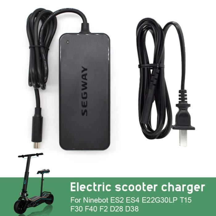 Chargeur pour Segway ES1, ES2, ES3, ES4, 42V -MIOLOE-Chargeur Trotinette Electrique Compatible ...