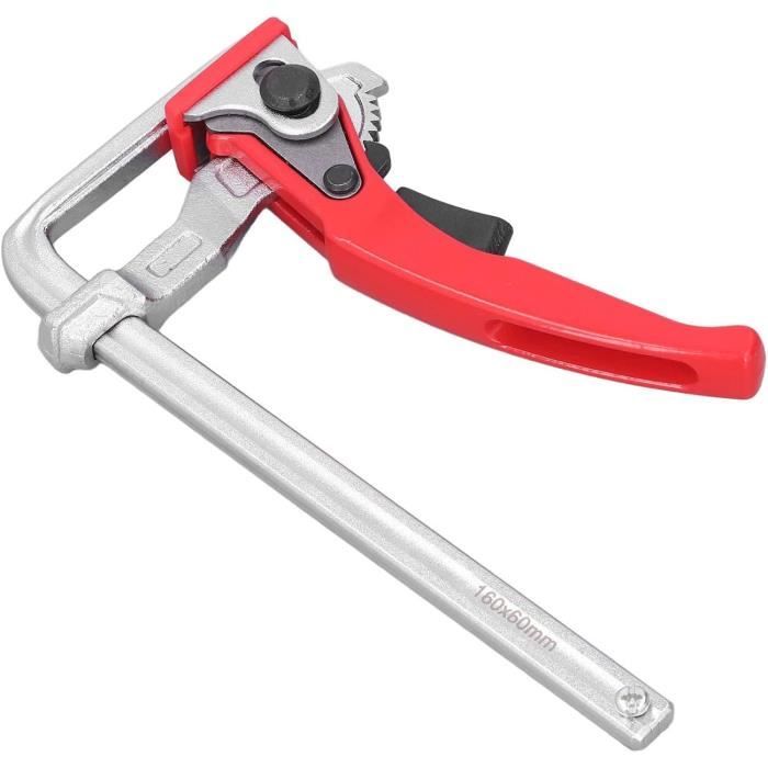 Pince À Bois Pince De Table À Cliquet En Acier Pince De Rail De Guidage ...