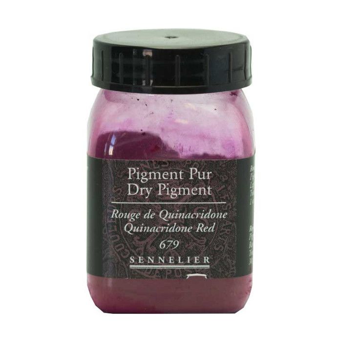 Pigment - SENNELIER - Rouge de Quinacridone - Pot 30 g - Poudre pure ...