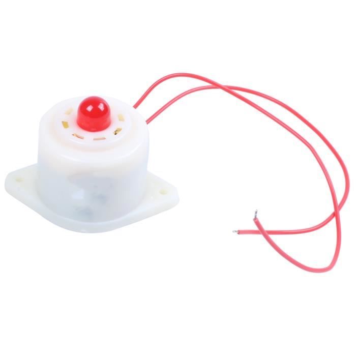 BJ-3 CA 220V industriel LED rouge Clignotante Buzzer Alarme sirene 100 ...