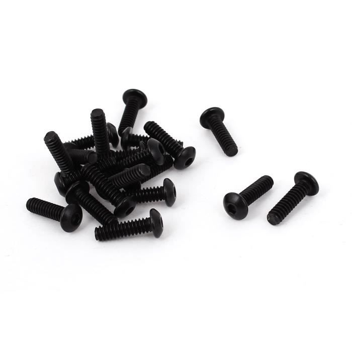 SOURCING MAP 6#-32 x 1/2" UNC alliage acier Boulon hexagonale Vis à ...