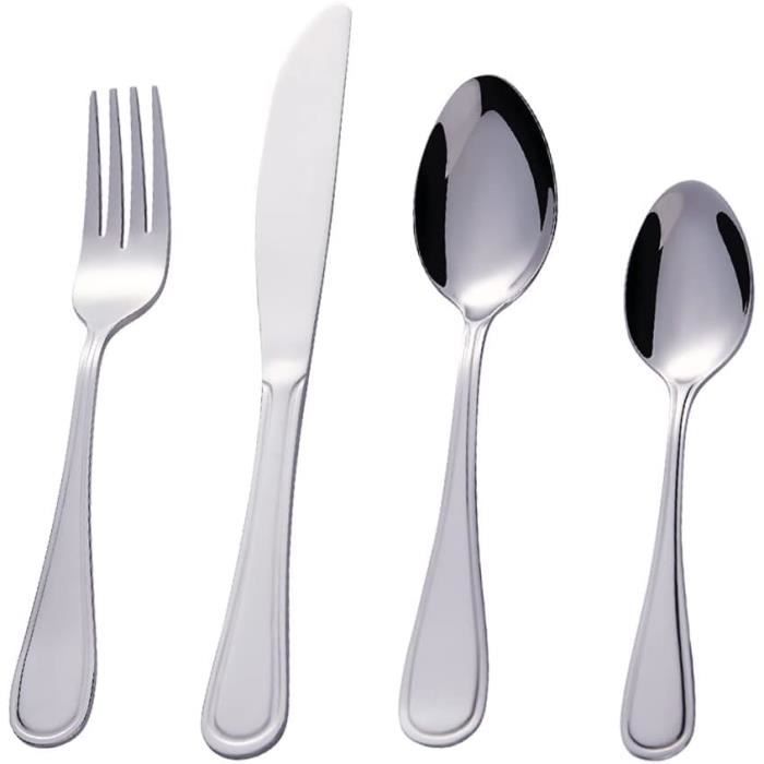 Bon Classica Set de 24 couverts de table - Ménagère en acier ...