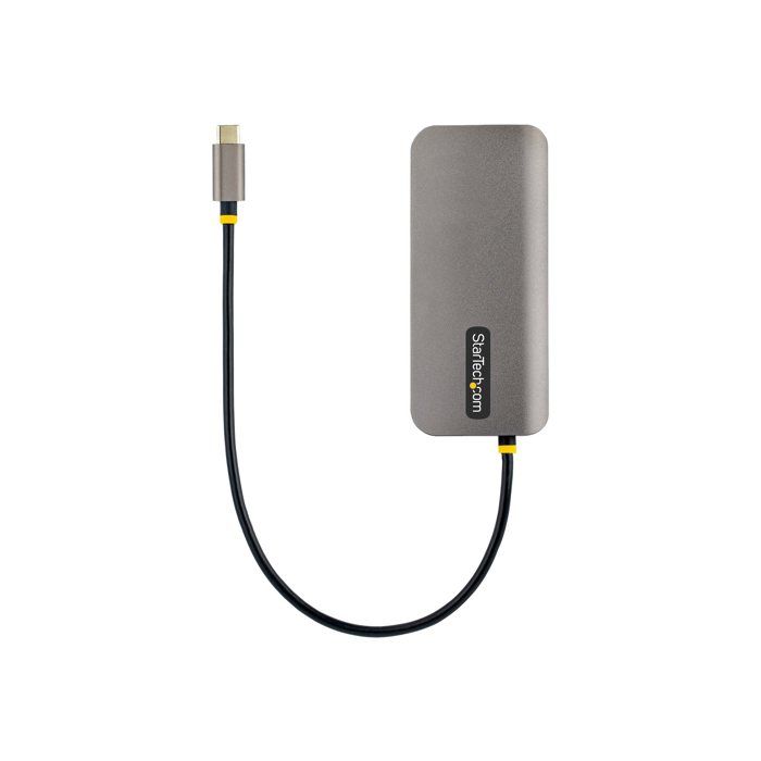 Hub USB - Startech - 115B-USBC-MULTIPORT - 4K Ultra HD - 3 Ports USB-A ...